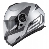 Capacete Givi Articulado Com Óculos Solar Interno X21 Spirit - Prata ...
